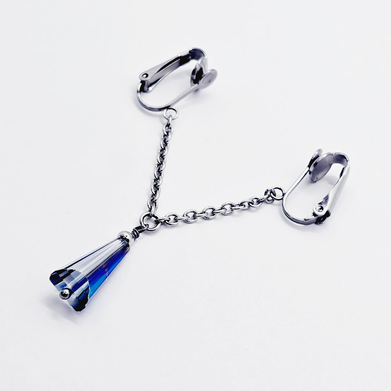 Non Piercing Labia Chain Dangle, Stainless Steel, with Crystal. – Why Bee Normal