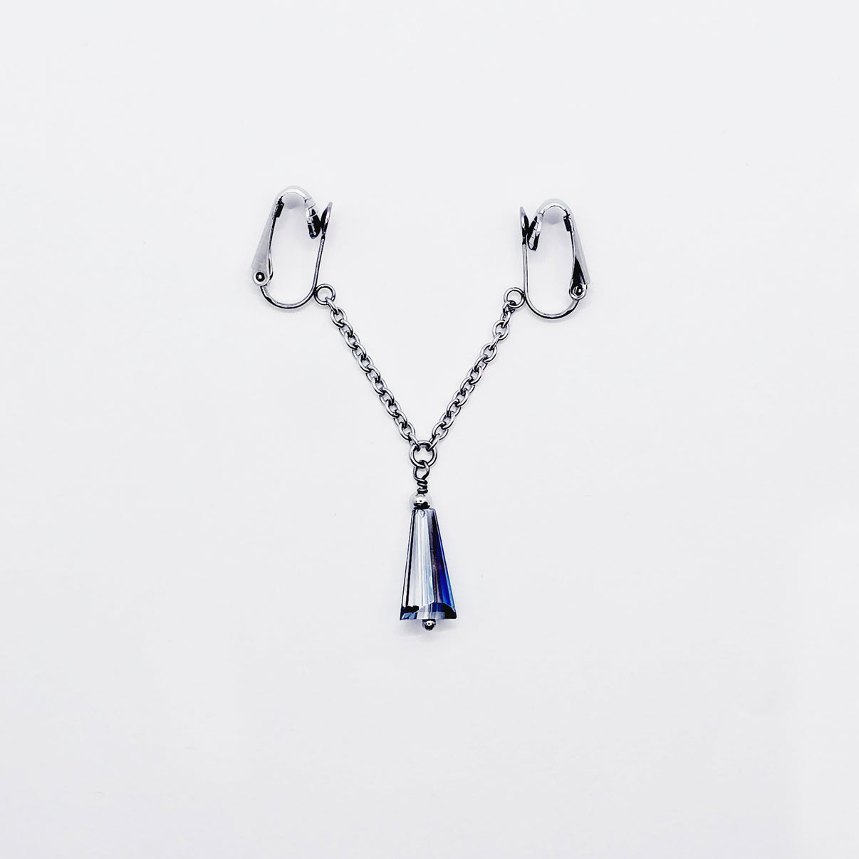 Non Piercing Labia Chain Dangle, Stainless Steel, with Crystal. – Why Bee Normal