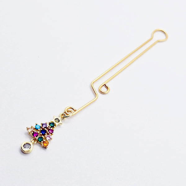 Gemstone Christmas Tree Labia Clip, Non-Piercing – Why Bee Normal