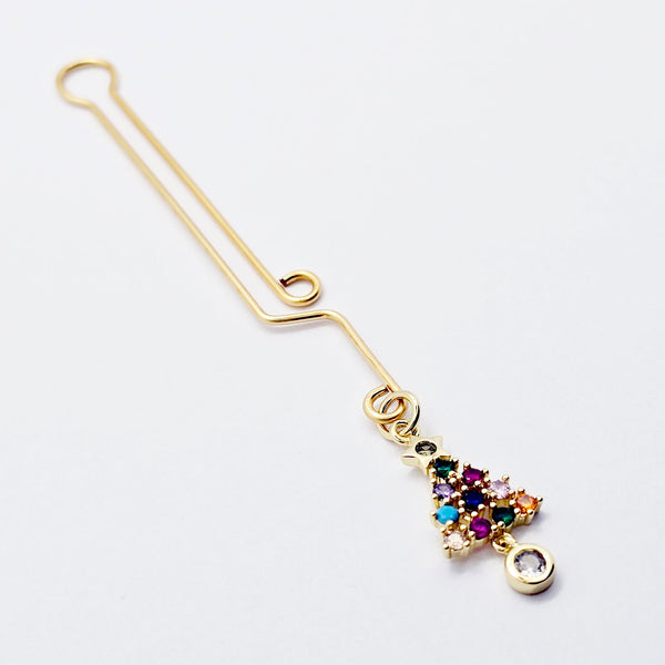 Gemstone Christmas Tree Labia Clip, Non-Piercing – Why Bee Normal