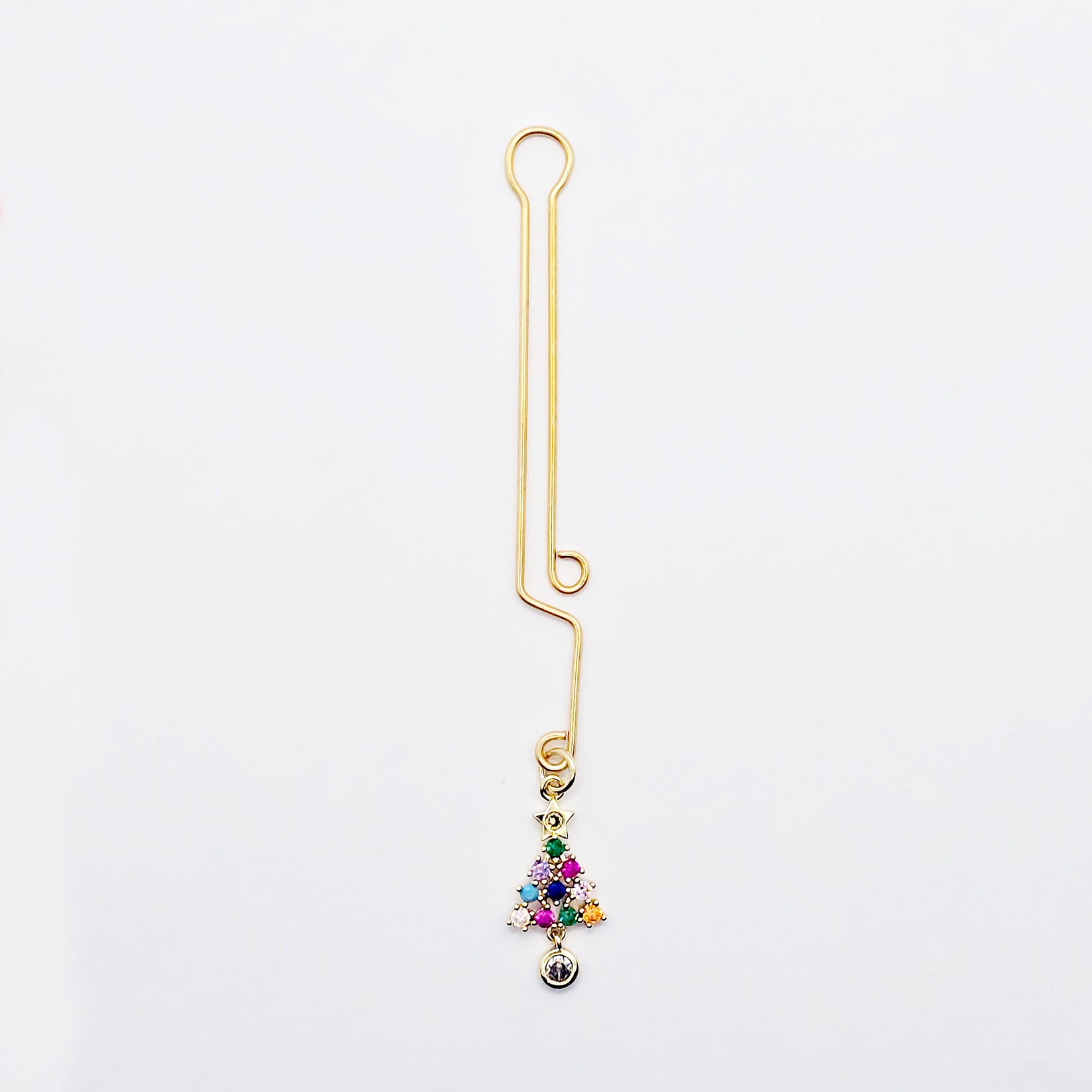Gemstone Christmas Tree Labia Clip, Non-Piercing – Why Bee Normal