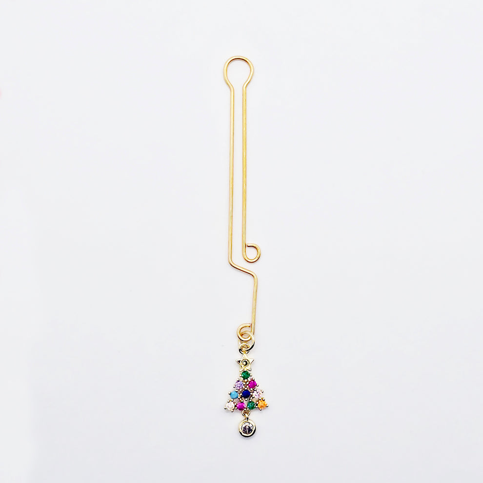 Gemstone Christmas Tree Labia Clip, Non-Piercing – Why Bee Normal