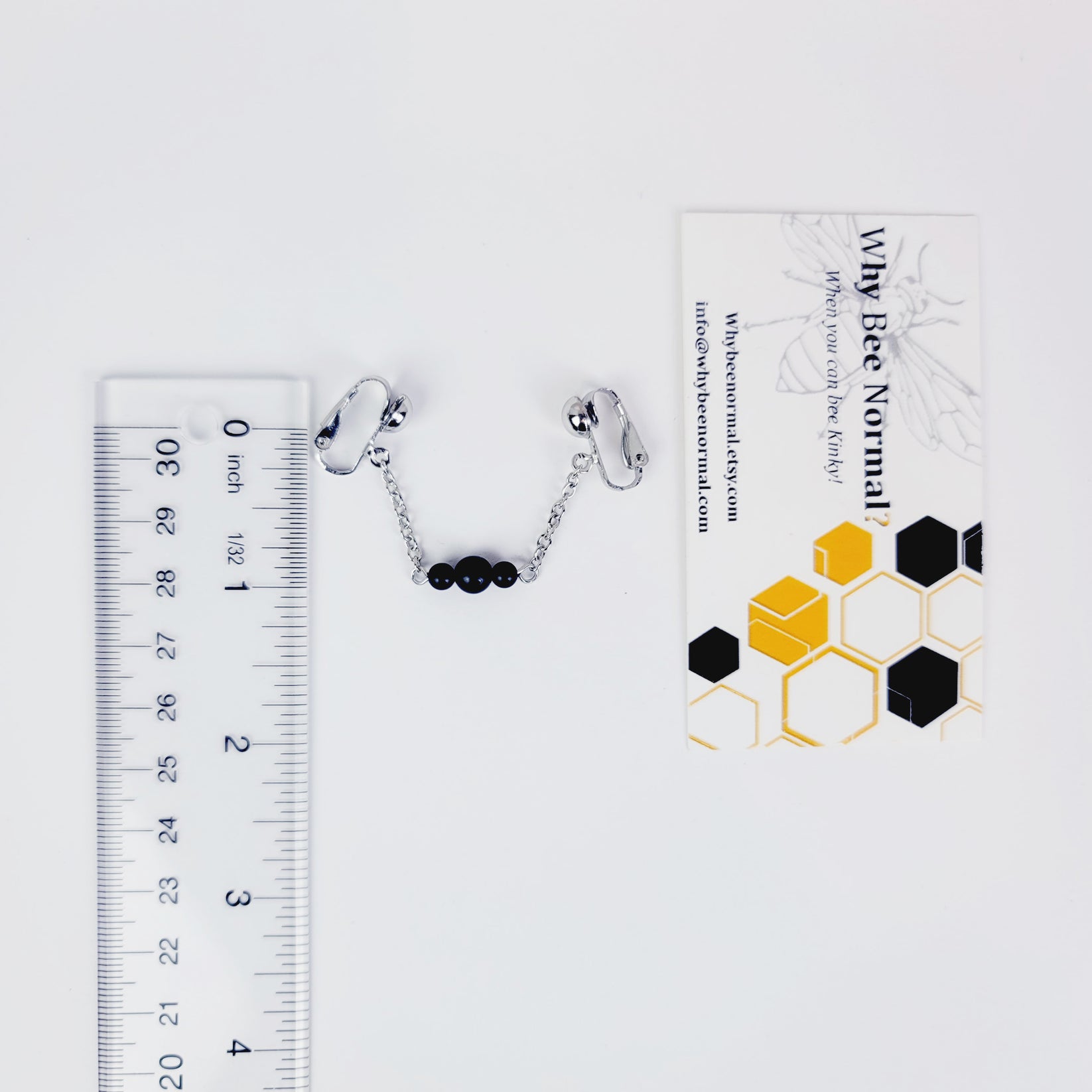 Labia Chain Dangle with Semi Precious Stones, Non Piercing Intimate Je – Why Bee Normal