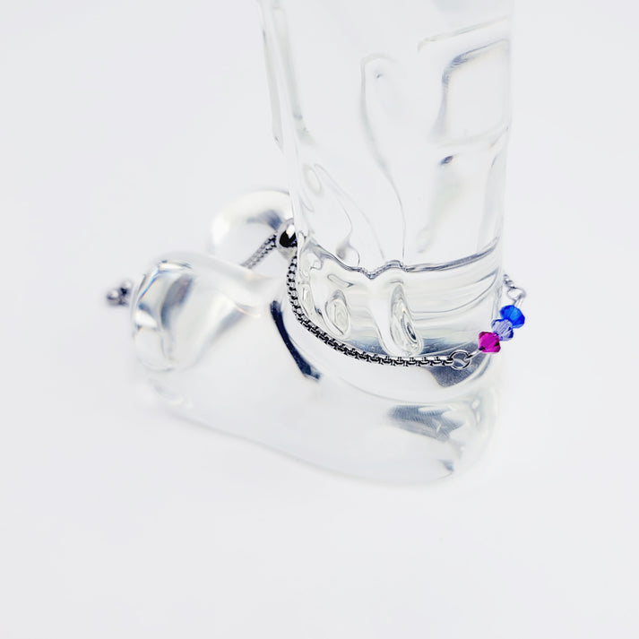 Bisexual Pride Penis Chain Noose, Stainless Steel – Why Bee Normal