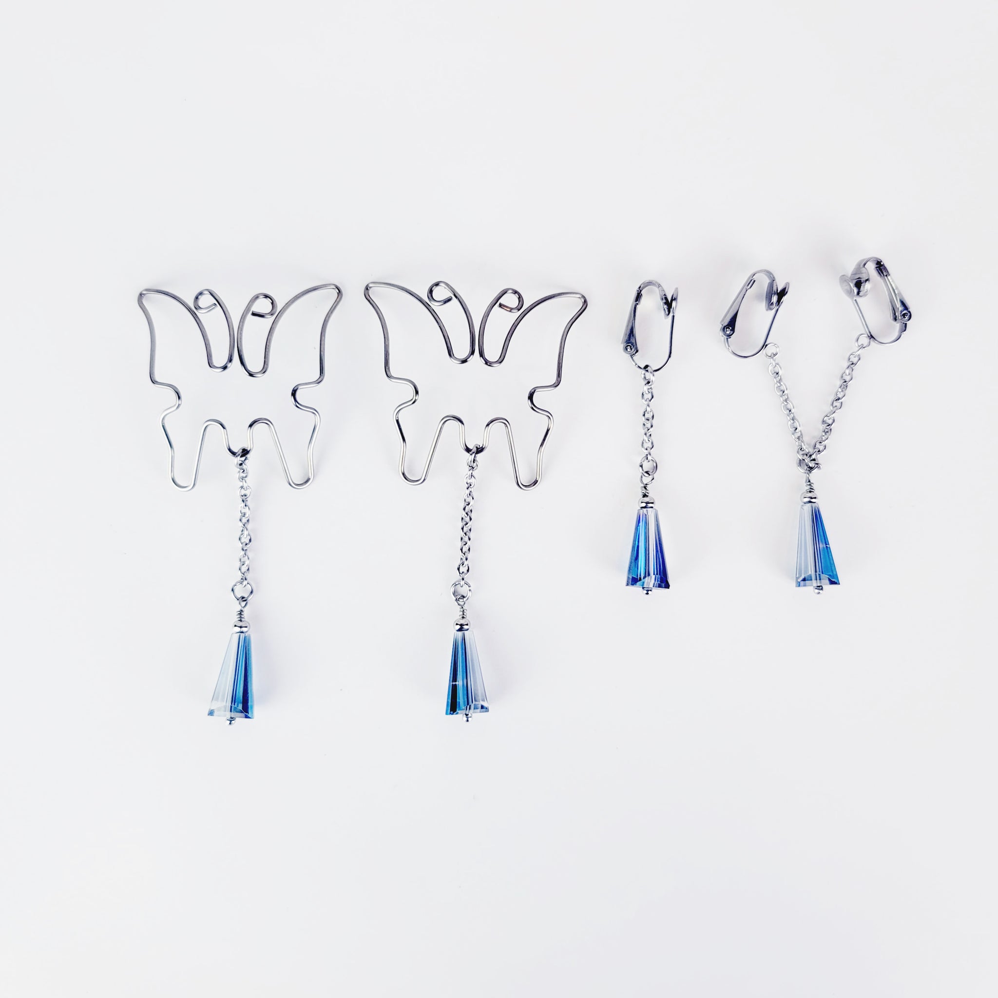 Non Piercing Intimate Body Jewelry Set for Women. Stainless Steel Butt ...