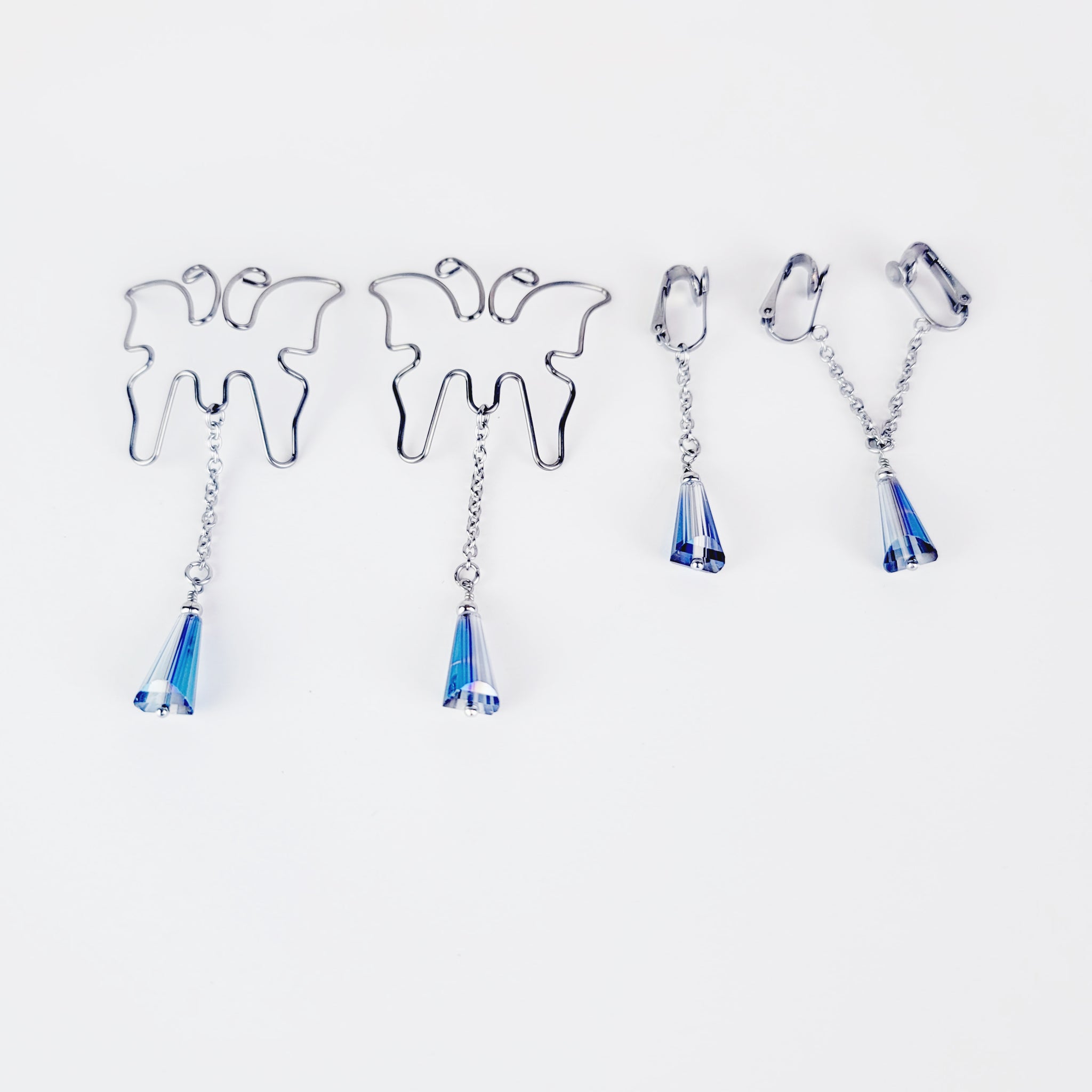 Non Piercing Intimate Body Jewelry Set for Women. Stainless Steel Butt ...