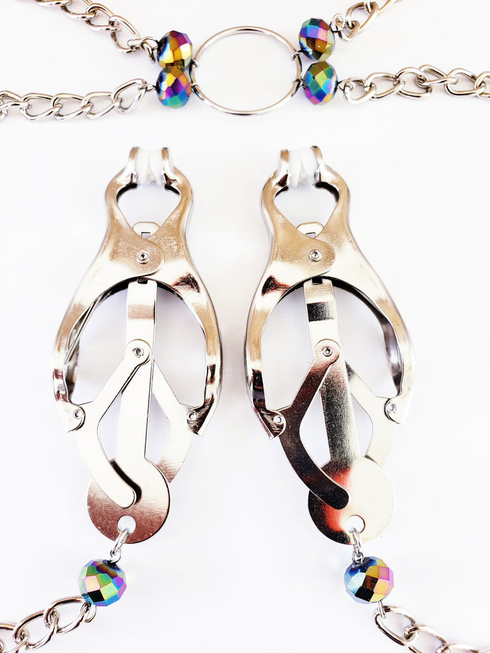 Four Clover Clamps with Chain Attached – Why Bee Normal