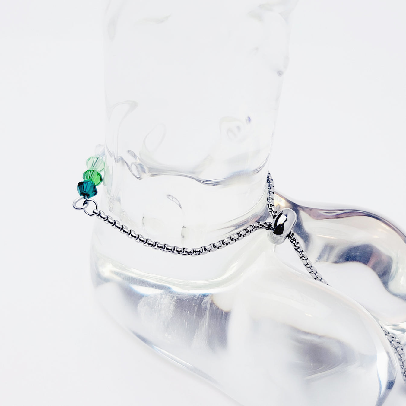 Gay Pride Penis Noose, Stainless Steel and Crystals. Men's Intimate Bo ...